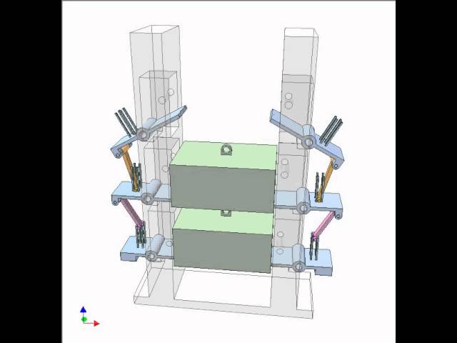 This rack allows loading and unloading goods in vertical direction ...