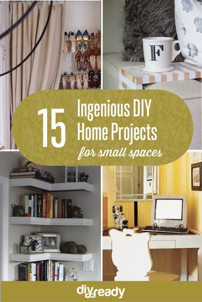 15 Ingenious DIY Home Projects For Small Spaces – Clover House Gifts