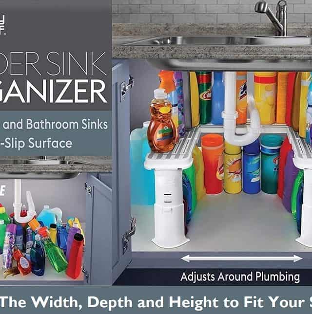 Spicy Shelf Expandable Under Sink Organizer – Clover House Gifts